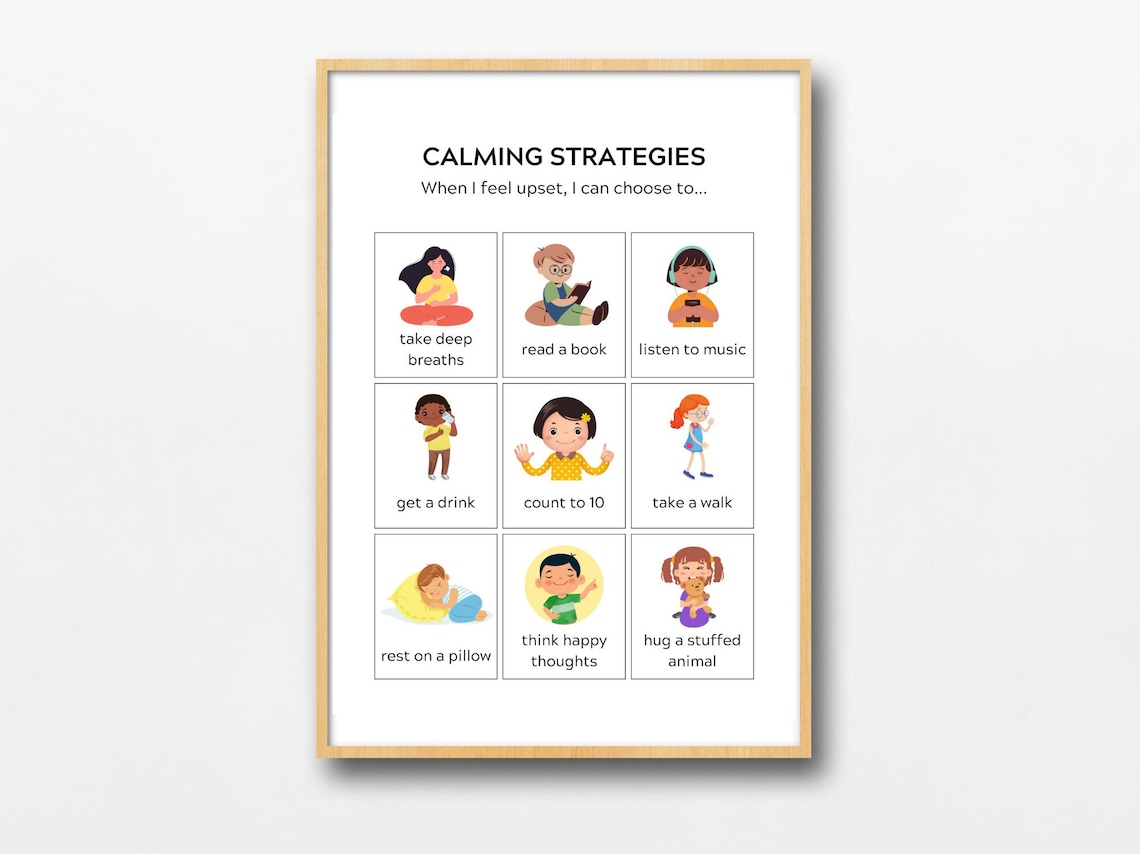 Feelings Poster, Calming Techniques, Calming Corner, Emotions Chart ...