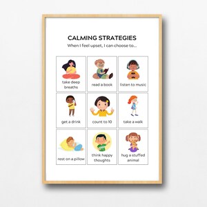 Feelings Poster, Calming Techniques, Calming Corner, Emotions Chart ...