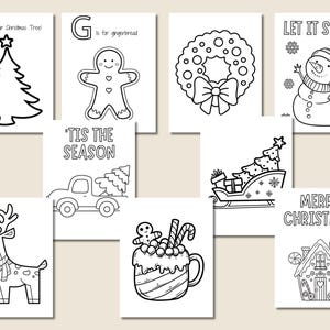 Preschool Christmas Activity Pack, Printable Christmas Bundle ...