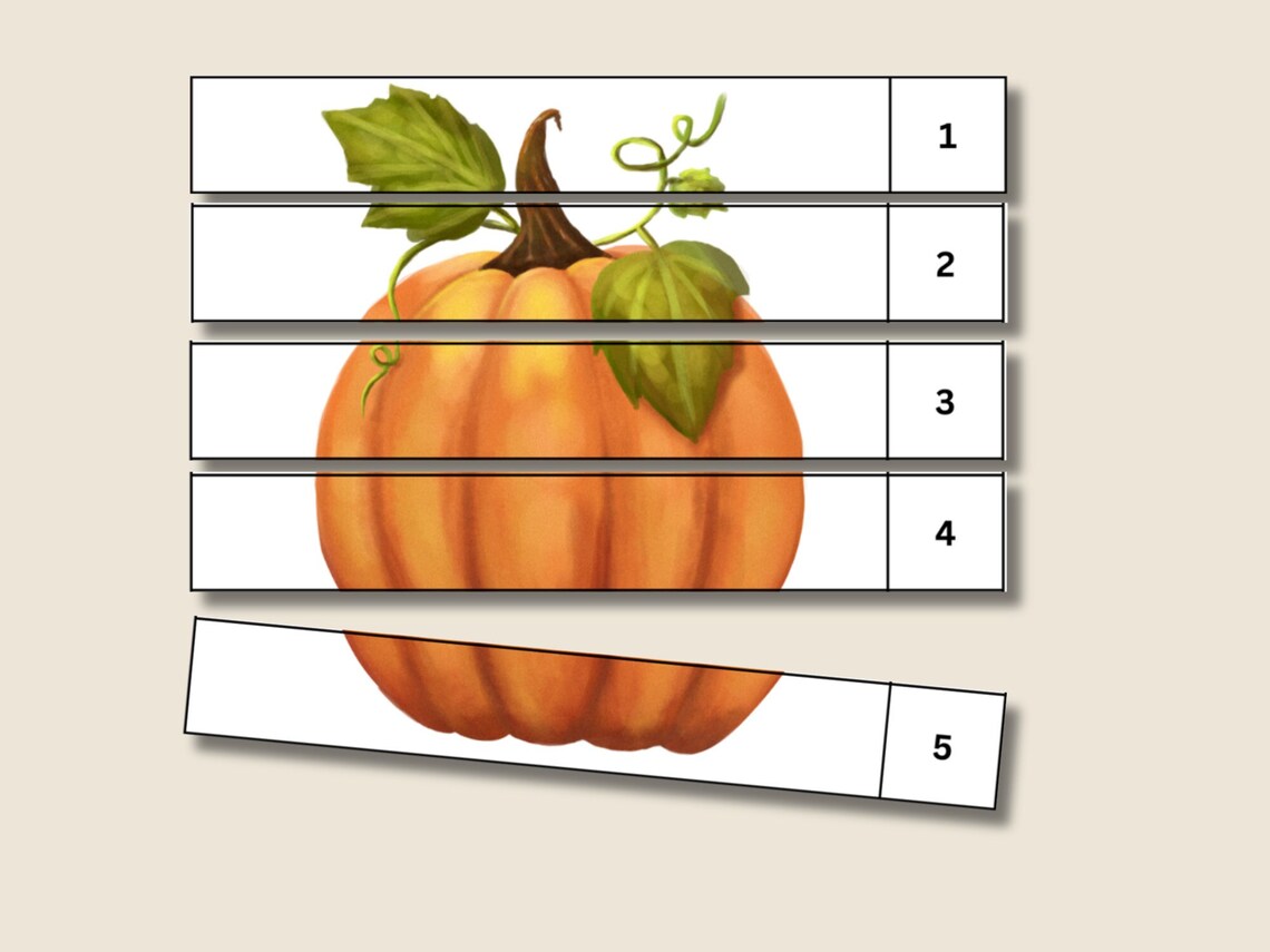 Pumpkin Activity Pack for Kids, Printable Learning Bundle, Pumpkin ...