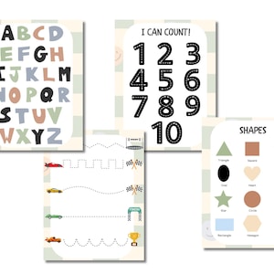 Retro Morning Menu | Preschool | Homeschool Morning Menu | Morning ...