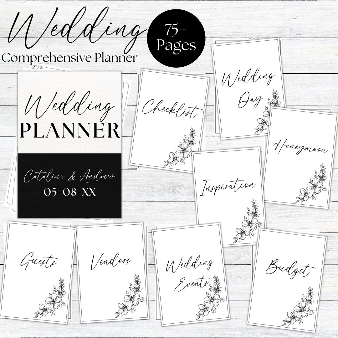 Ultimate Digital Wedding Planner Comprehensive Guide to Organizing the ...