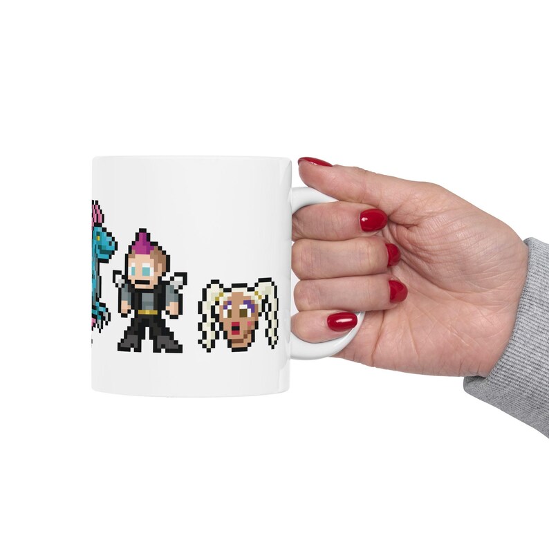 Dungeon Crawler Carl 8 Bit Mug | Royal Court of Princess Donut - Etsy