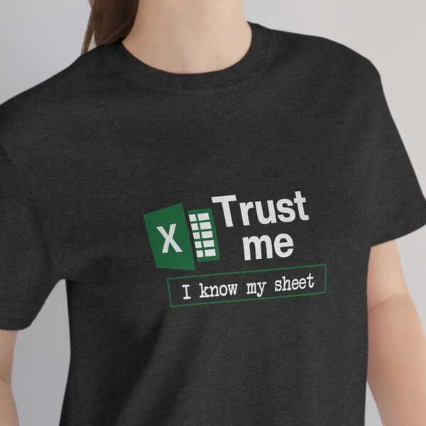 Microsoft Excel Shirt - Etsy