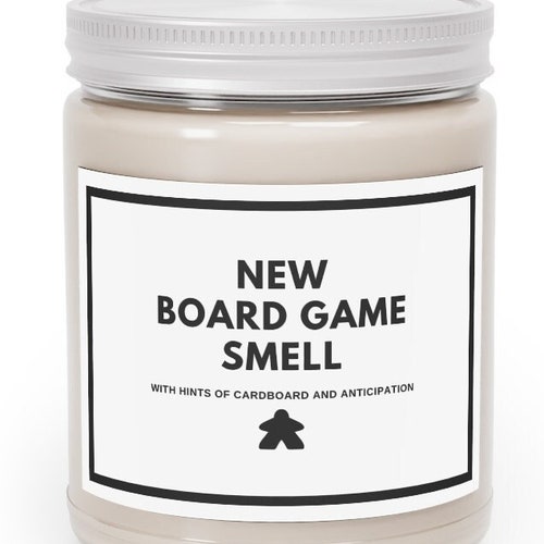 New Board Game Smell Scentedcandle 9oz Free Shipping - Etsy