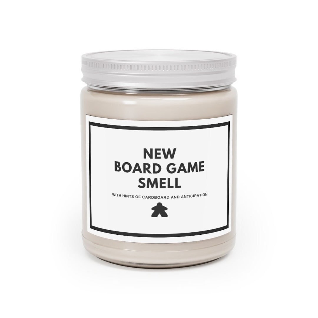 New Board Game Smell Scented candle 9oz - Free Shipping - Funny Board ...