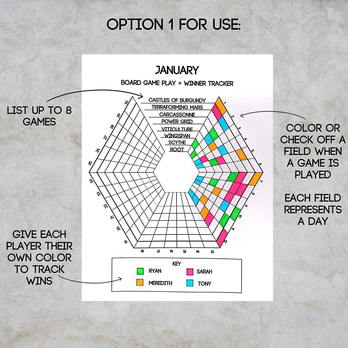 Hexagon Habit Tracker Digital Download Instant Access - Etsy