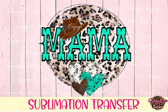 Mom Life RTS Western Design Turquoise Rustic Howdy Howdy Howdy- Ready ...