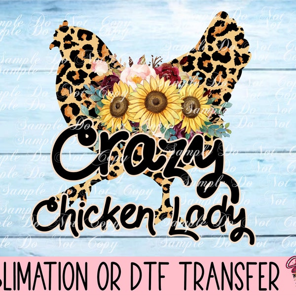 Chicken Heat Transfer - Etsy