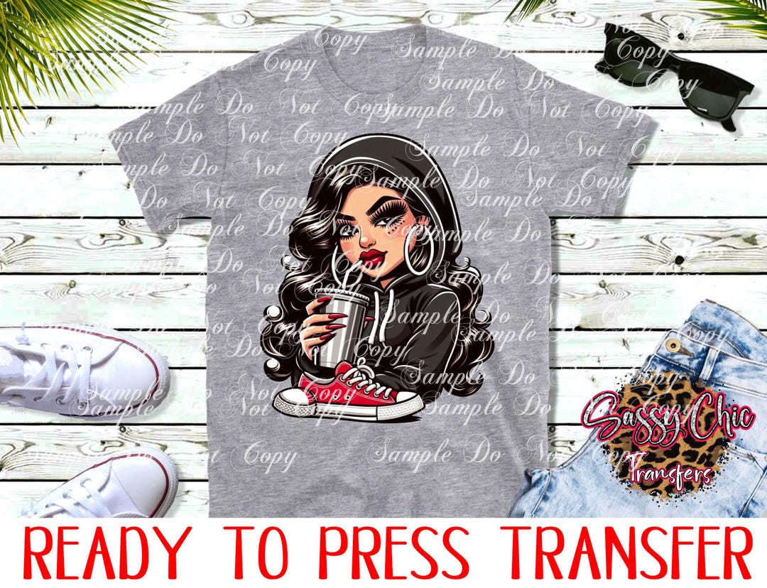 Cute Chola ready to Press Sublimation or DTF Transfer Chola Life ...