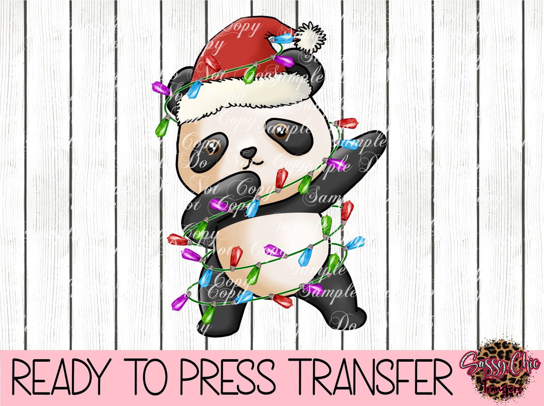 Dabbing Panda | Ready to Press Sublimation Transfer or DTF Transfer ...