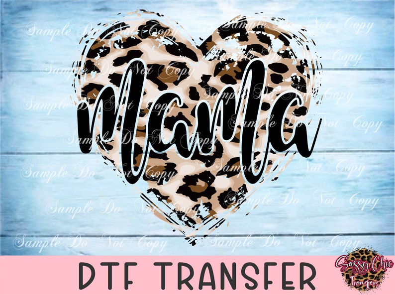MAMA-DTF Transfer Direct to Film Heat Transfer Mami Animal - Etsy