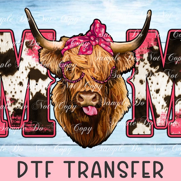 Dtf Transfers Cow Print - Etsy