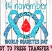 In November We Wear Blue | Diabetes Awareness Month | Fight Diabetes ...