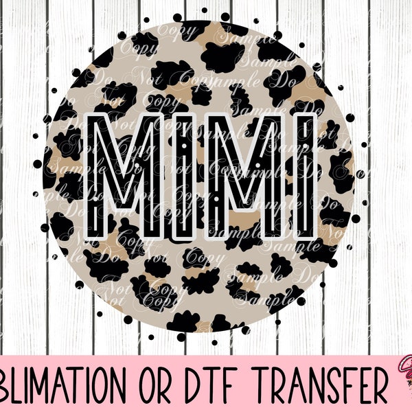 Mimi Sublimation Ready to Press - Etsy