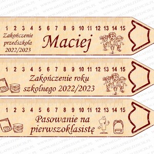 Personalized Ruler, Fit for a Student, Fit for a Preschooler. End of ...