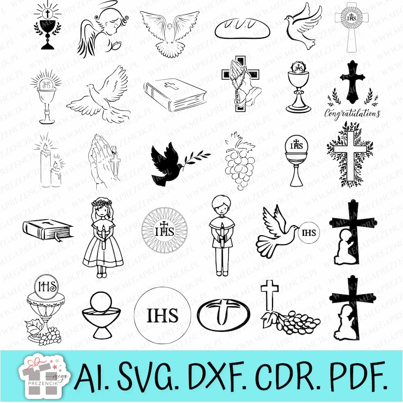 First Communion Svg - Etsy