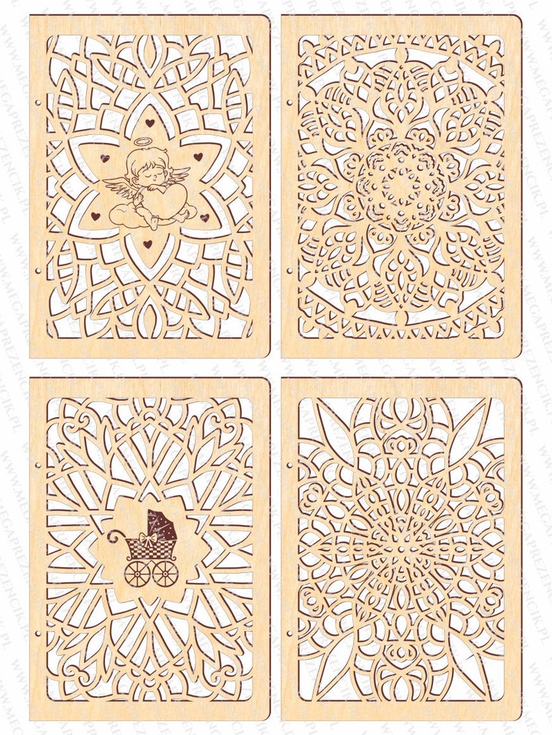 Holy Baptism Souvenir SVG, Baptism Souvenir, Mandala Card Svg, Holy ...