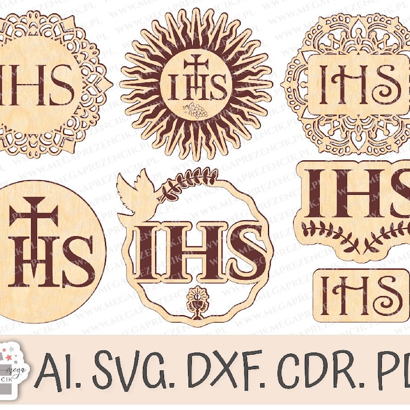 Ihs svg - Etsy Polska