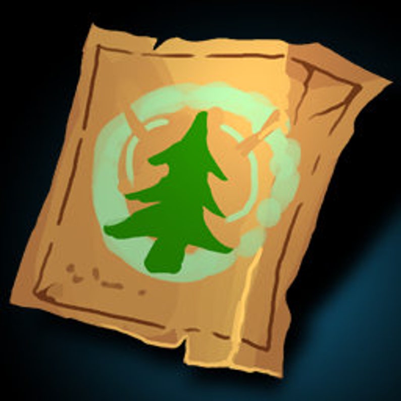 Fantasy Forest - Icons - Video Game - RPG - Dnd - High Quality Clip Art ...