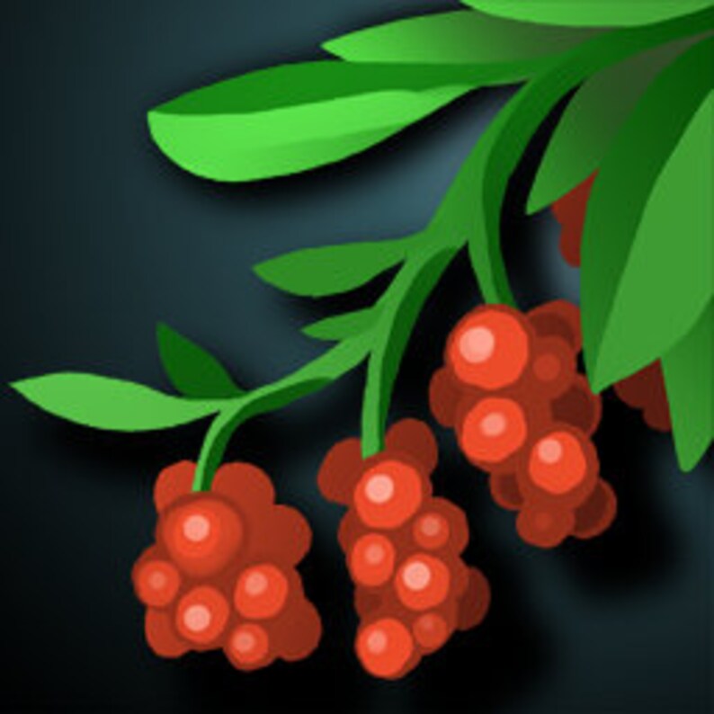 Fantasy Forest - Icons - Video Game - RPG - Dnd - High Quality Clip Art ...