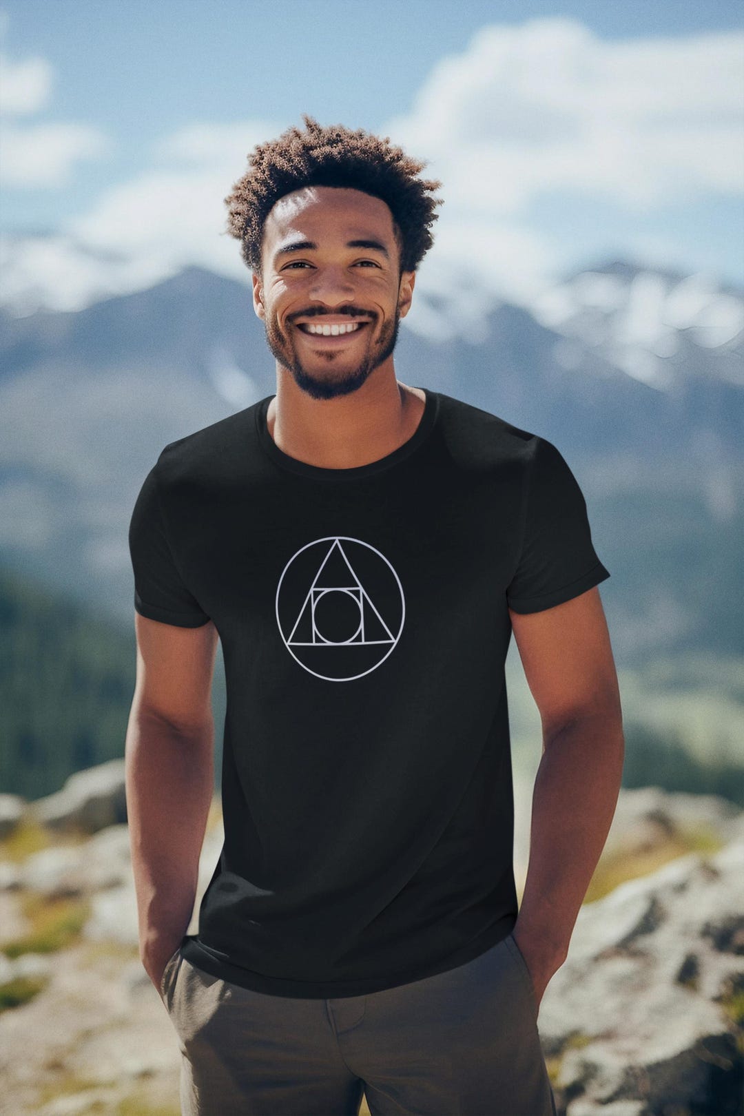 Alchemy Symbol Tee | Sacred Geometry Shirt | Minimalist Occult Apparel ...