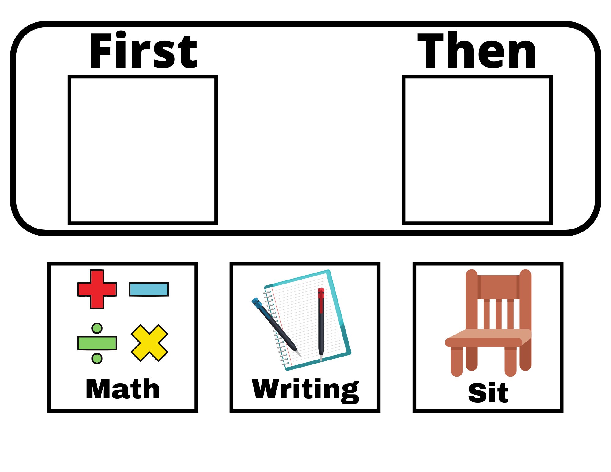 DIGITAL Token Board- Rainbow- 10 Tokens - Etsy