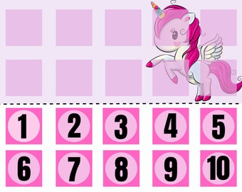 DIGITAL Token Board Rainbow 10 Tokens - Etsy