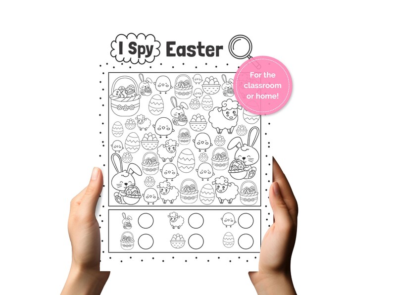 Easter Kid's Activity Pack - I Spy Bundle - Etsy