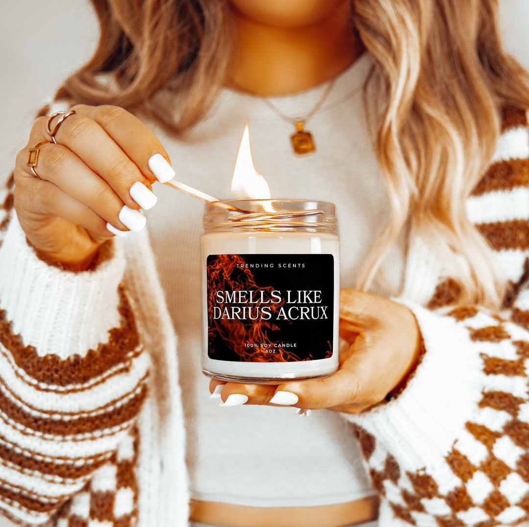 Zodiac Academy Inspired Smells Like Darius Acrux Candle | Bookish ...