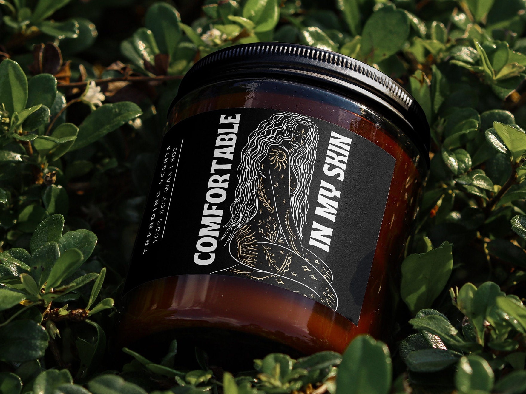 Comfortable in My Skin Candle | Soy Wax Candle | Gift Candle | Funny ...