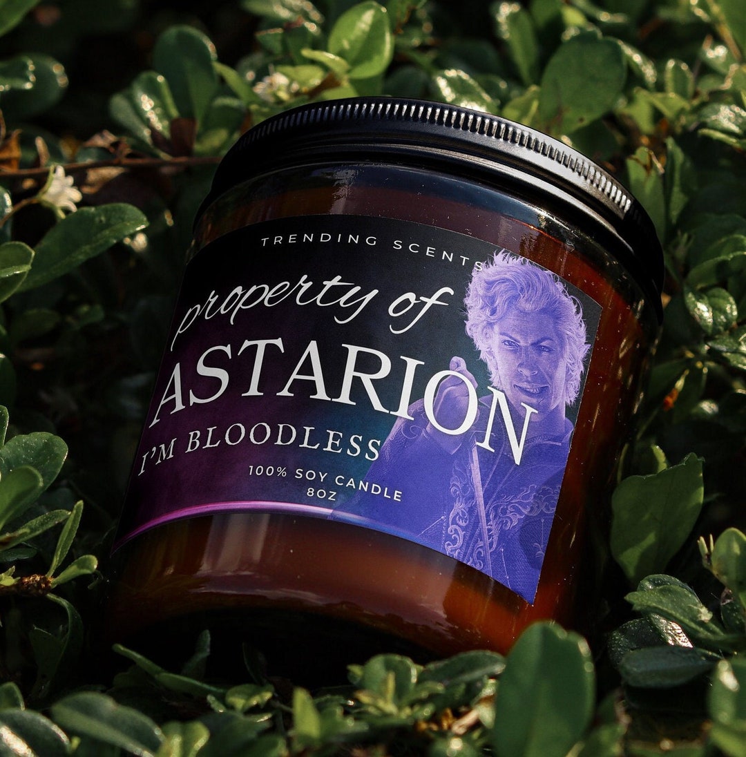 Property of Astarion Candle | Astarion BG3 Merch / Gift | BG3 Fan | BG3 ...