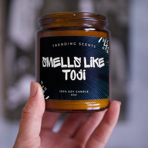 Smells Like Toji Candle | Anime Fan Gift | Manga Candle | Nerdy Gift ...