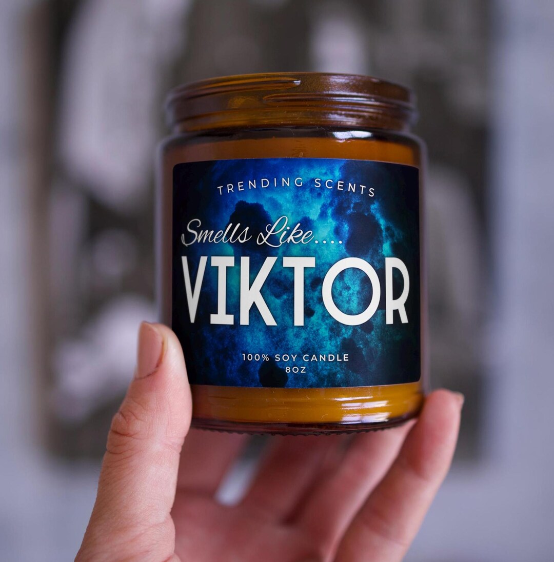 Smells Like Viktor Candle | Anime Fan Gift | Manga Candle | Nerdy Gift ...