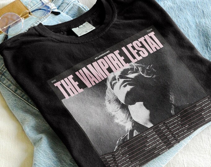 The Vampire Lestat - Live on Tour Poster, Interview With the Vampire Season 3 Art Print - Etsy