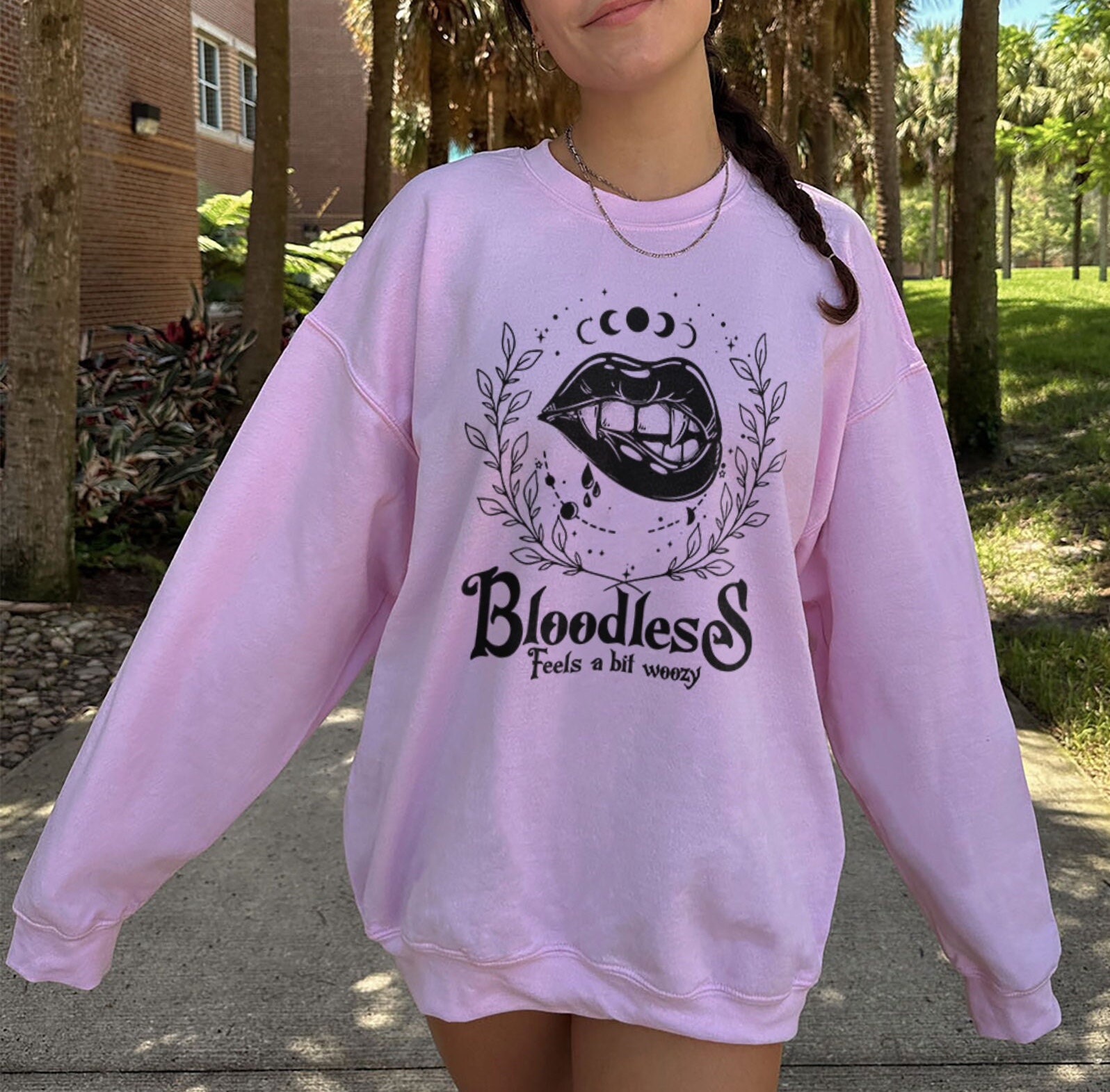 BG3 Inspired Astarion Bloodless Feels a Bit Woozy Crewneck / Hoodie ...