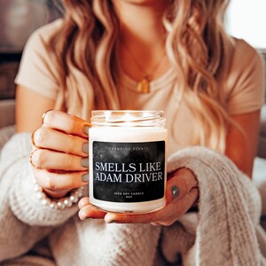 Smells Like Adam Driver Candle | Novelty Gift Candle | Funny Candles ...