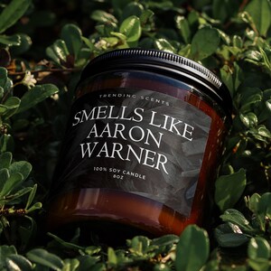 Smells Like Aaron Warner Candle | Shatter Me Inspired Candle | Bookish ...