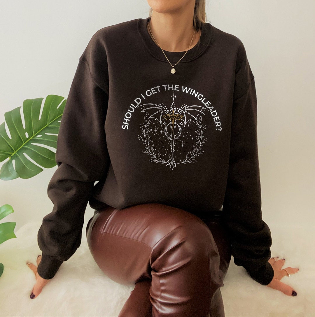 Fourth Wing Inspired "should I Get the Wingleader" Quote Comfy ...