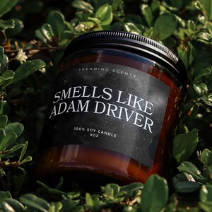 Smells Like Adam Driver Candle | Novelty Gift Candle | Funny Candles ...