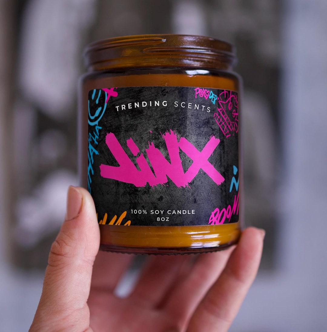 Smells Like Jinx Candle | Anime Fan Gift | Manga Candle | Nerdy Gift ...
