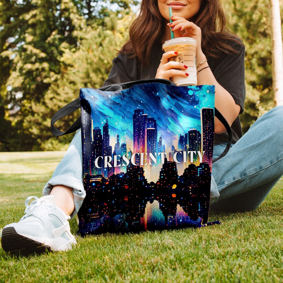 Crescent City Inspired Tote / Shopping Bag | SJM Merch | Crescent City ...