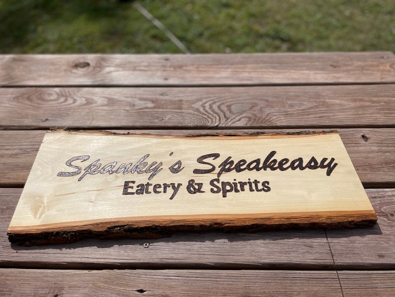 Personalized Wood Burned Sign Custom Wood Burned Sign - Etsy
