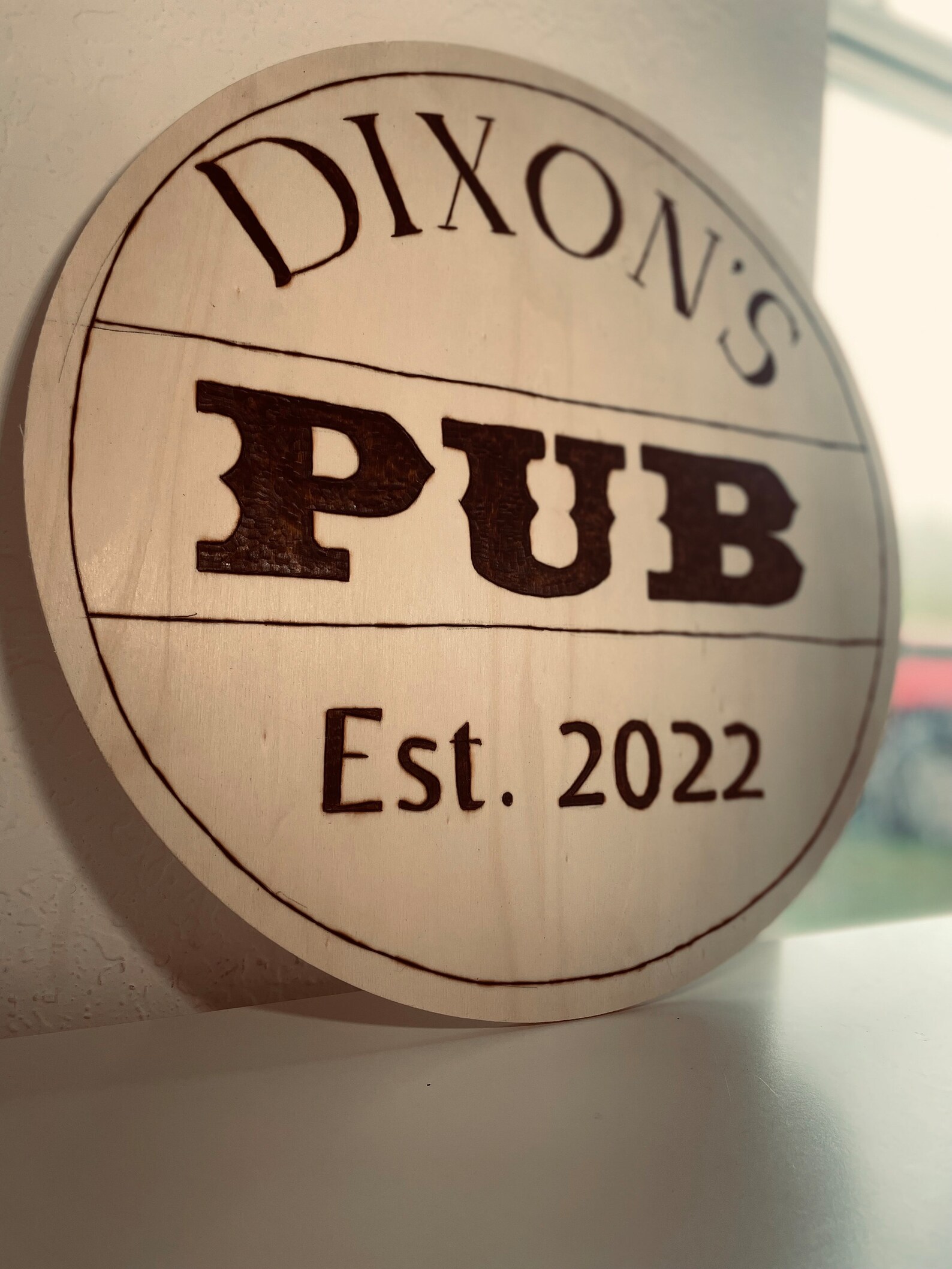 Personalized Wood Burned Sign, Custom Wood Burned Sign, Custom Rustic ...