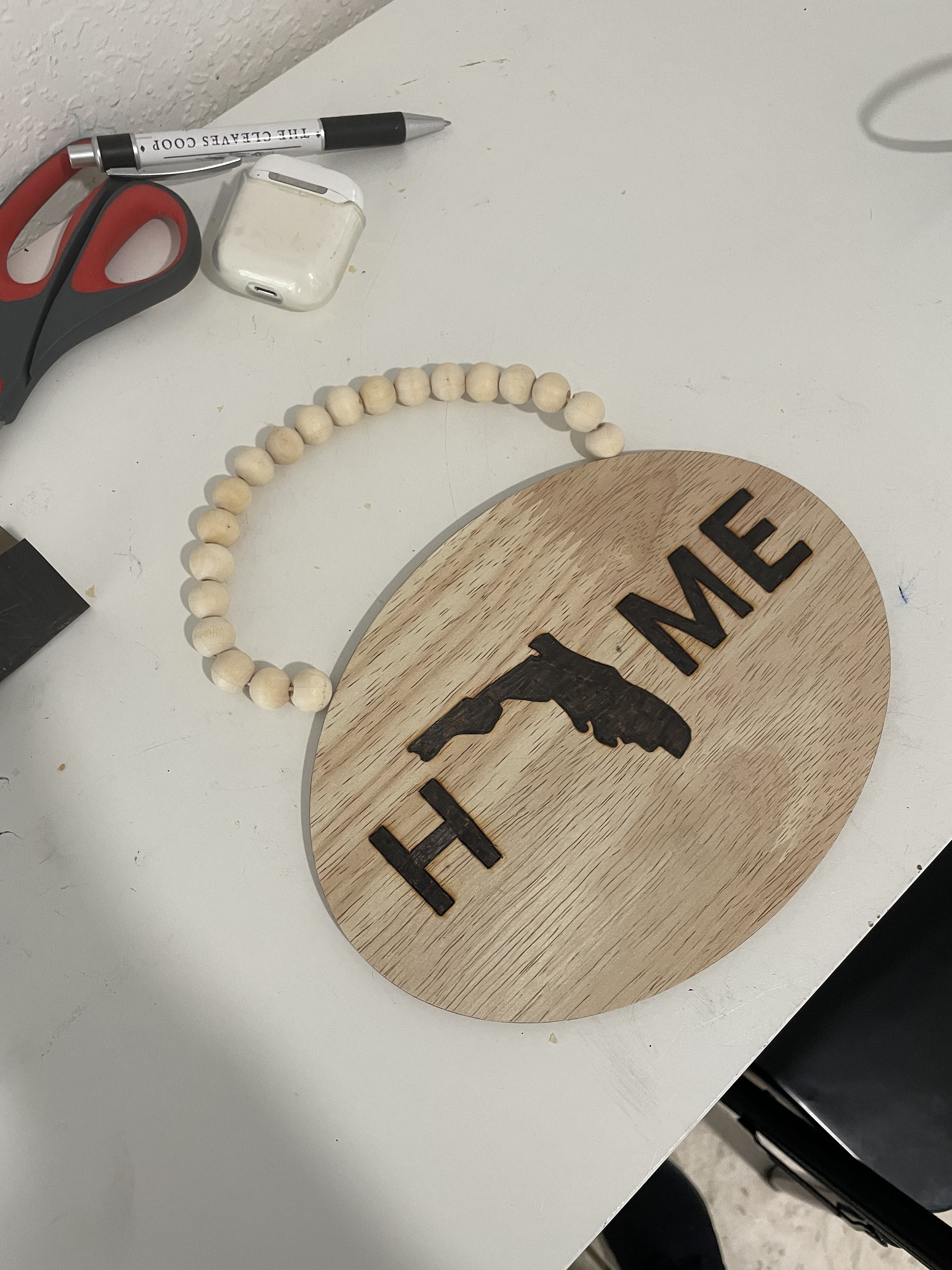 Home Sign,personalized Wood Burned Sign, Florida Sign, Custom Wood ...