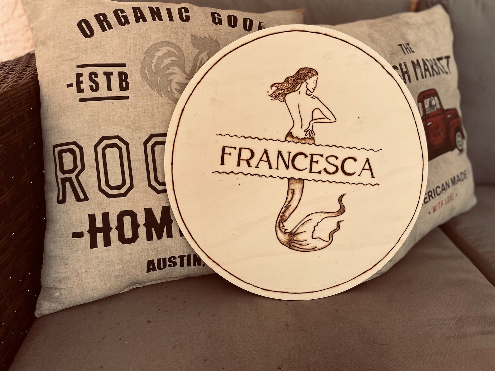 Personalized Wood Burned Sign, Custom Wood Burned Sign, Custom Rustic ...