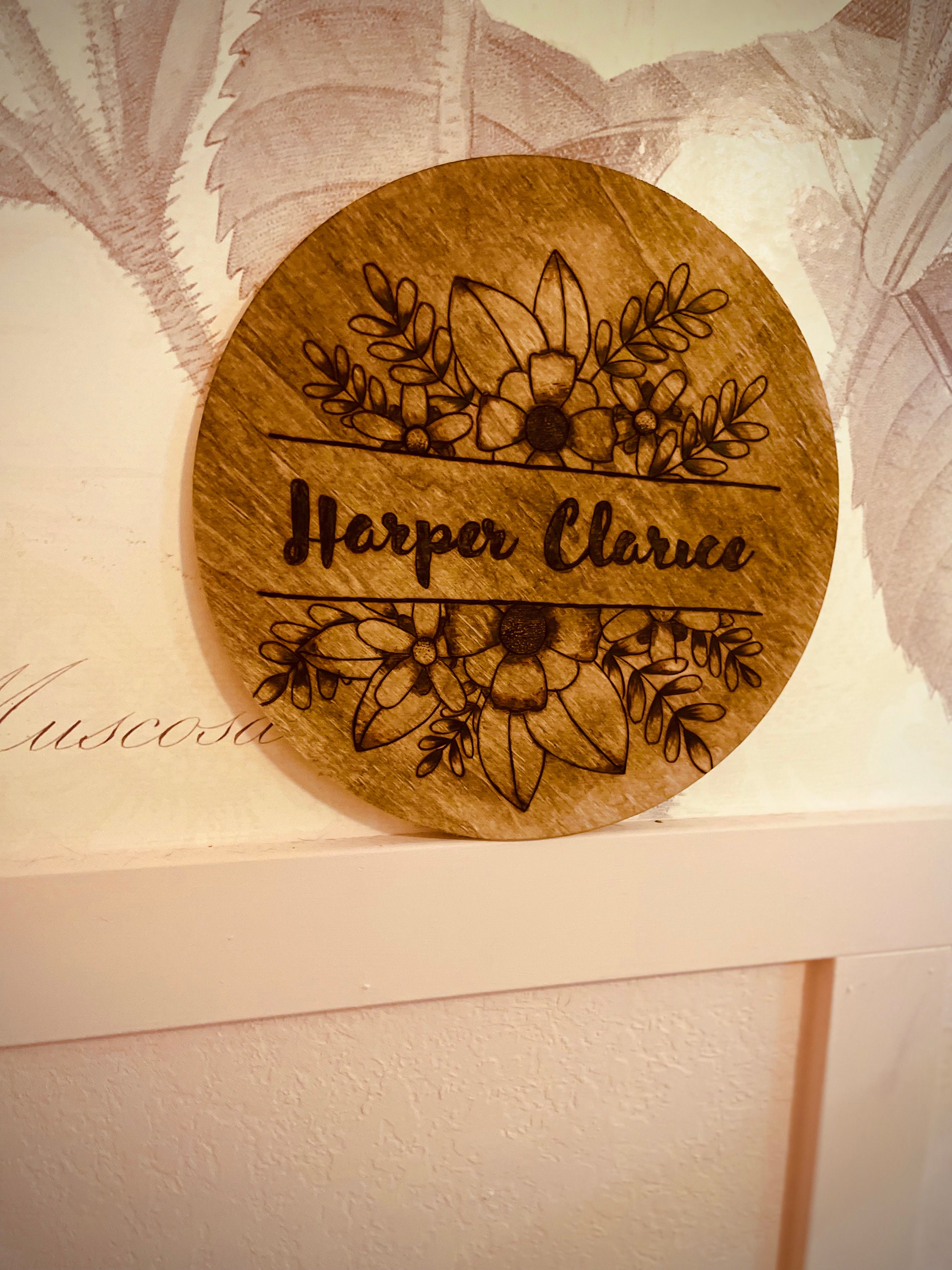 Personalized Wood Burned Sign, Custom Wood Burned Sign, Custom Rustic ...