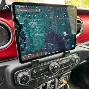 IPad /tablet Mount for Jeep Wrangler JL and Jeep Gladiator JT 2018-2023 ...