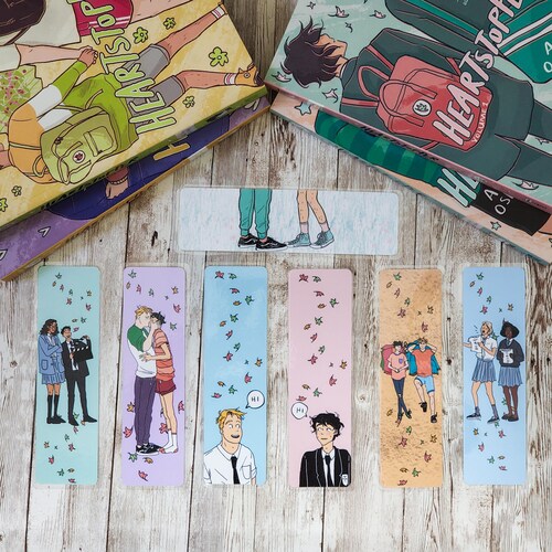 Heartstopper Bookmark Nick and Charlie Cuddles - Etsy