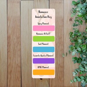 Annotation Bookmark, Book Annotation, Book Lover Gift, Page Flags ...